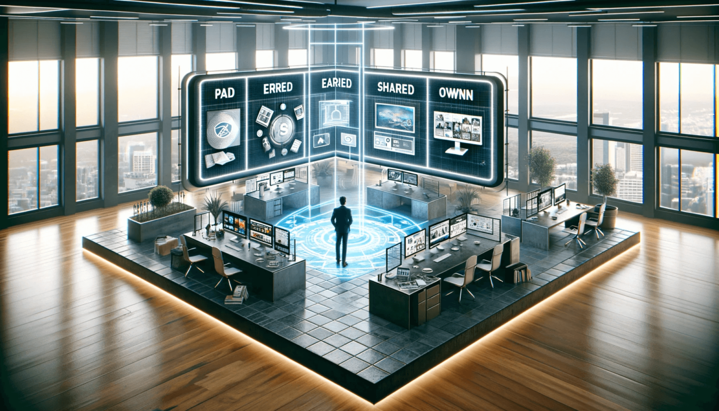 ¿Qué es el modelo PESO para marketing? - TopTut.com