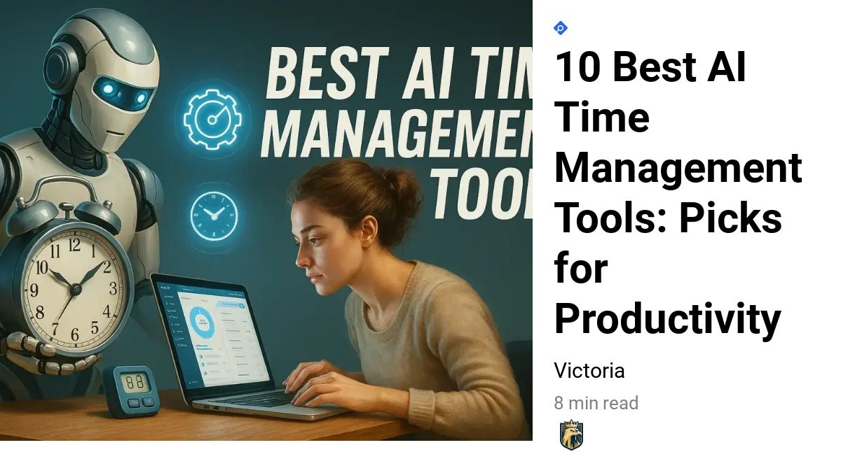 10 Best AI Time Management Tool: Picks For Productivity